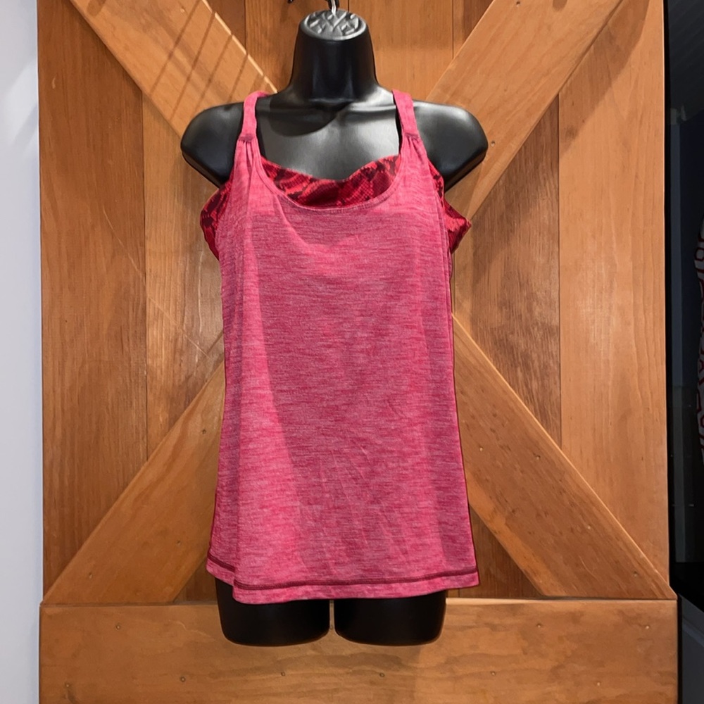 Lululemon Red Athletic Tank- 10 - Gem